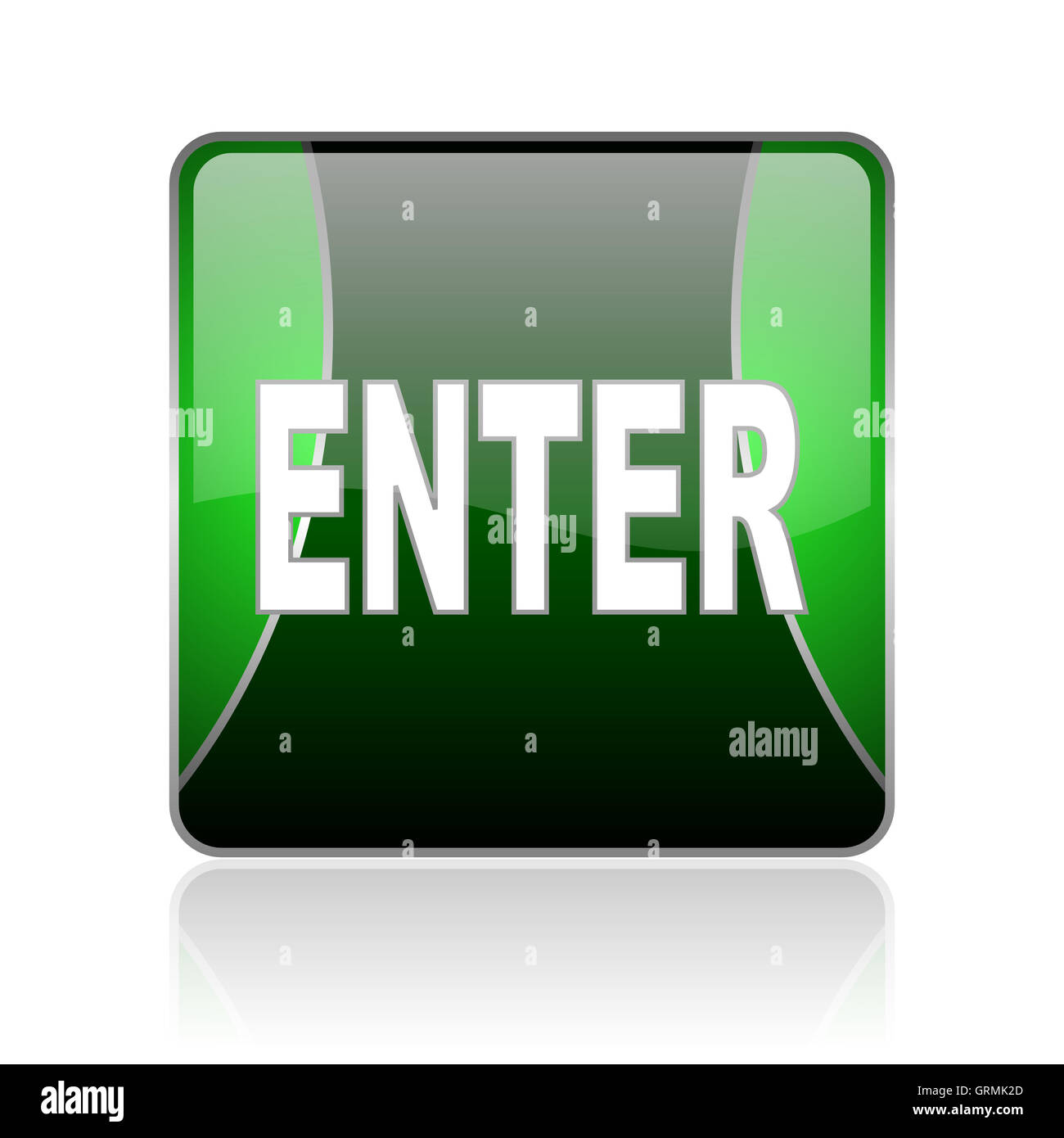 Green door gate Cut Out Stock Images & Pictures - Alamy