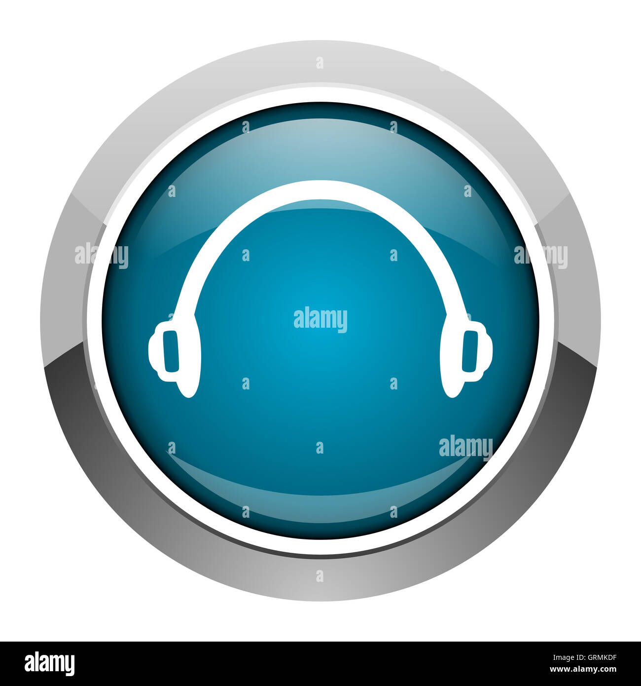 Headphones icon hi-res stock photography and images - Alamy