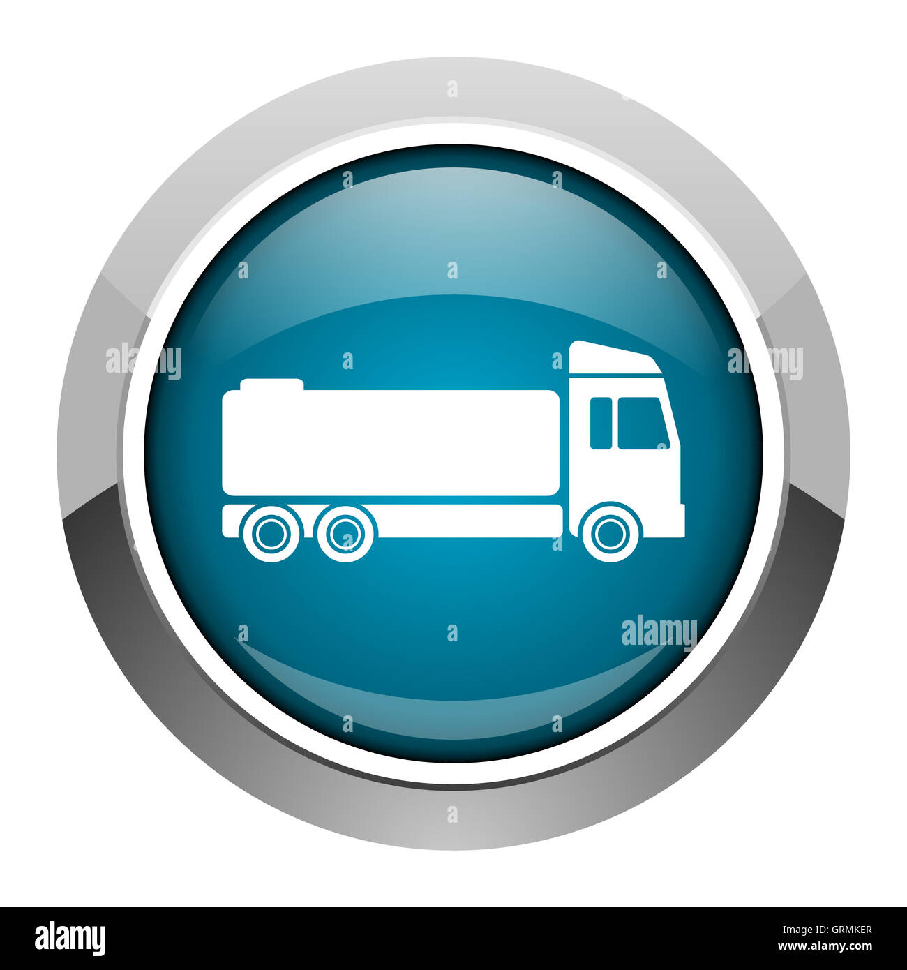 Oil tank truck icon hi-res stock photography and images - Alamy