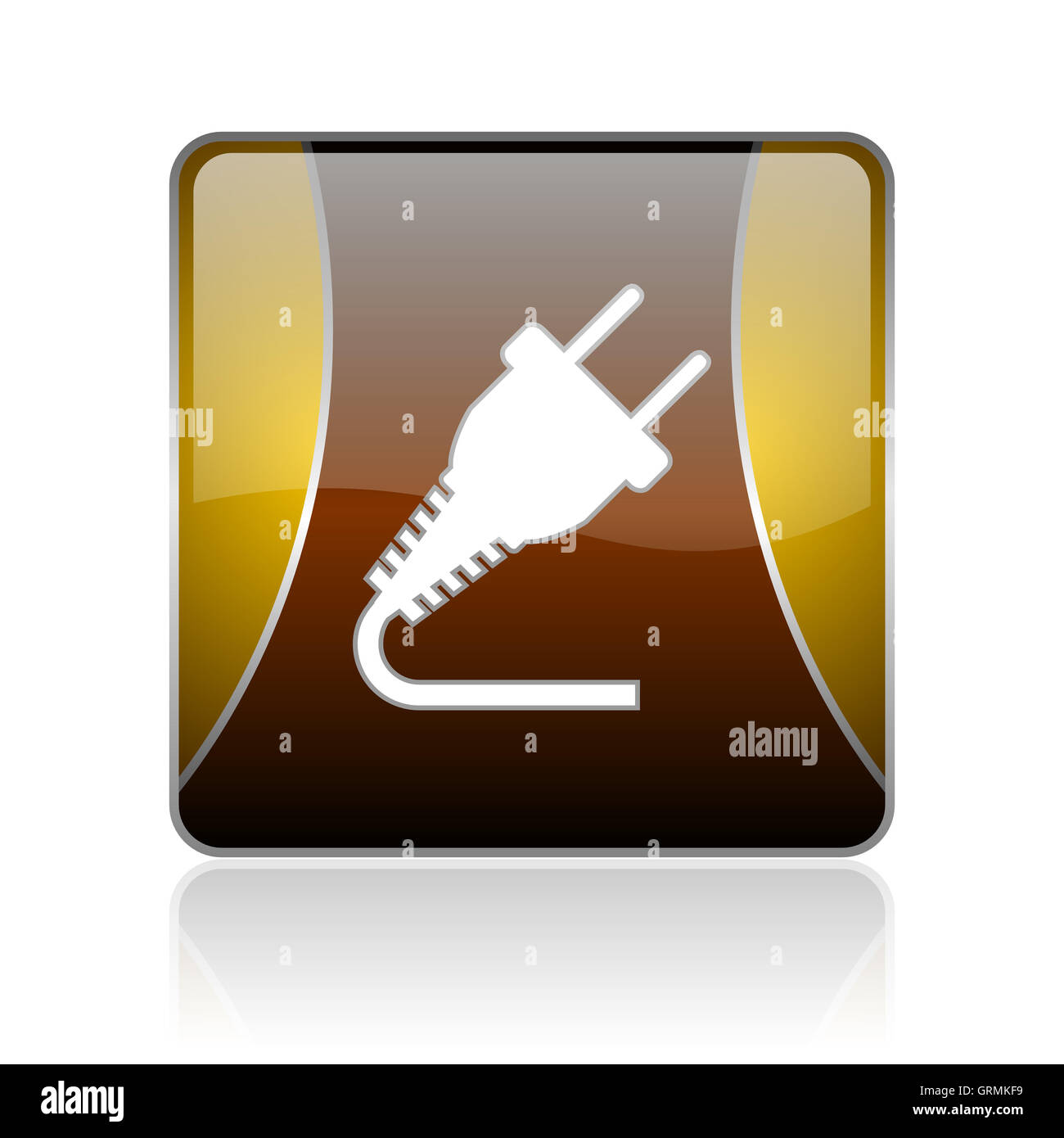 Gold battery logo hi-res stock photography and images - Alamy