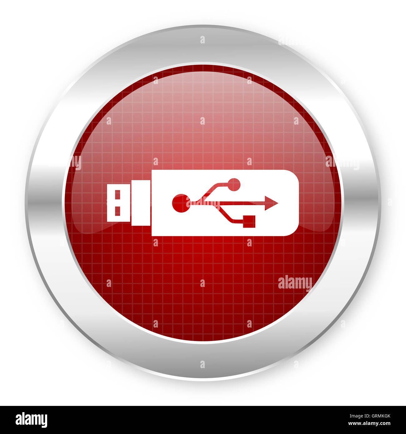 Red usb flash drive icon hi-res stock photography and images - Alamy
