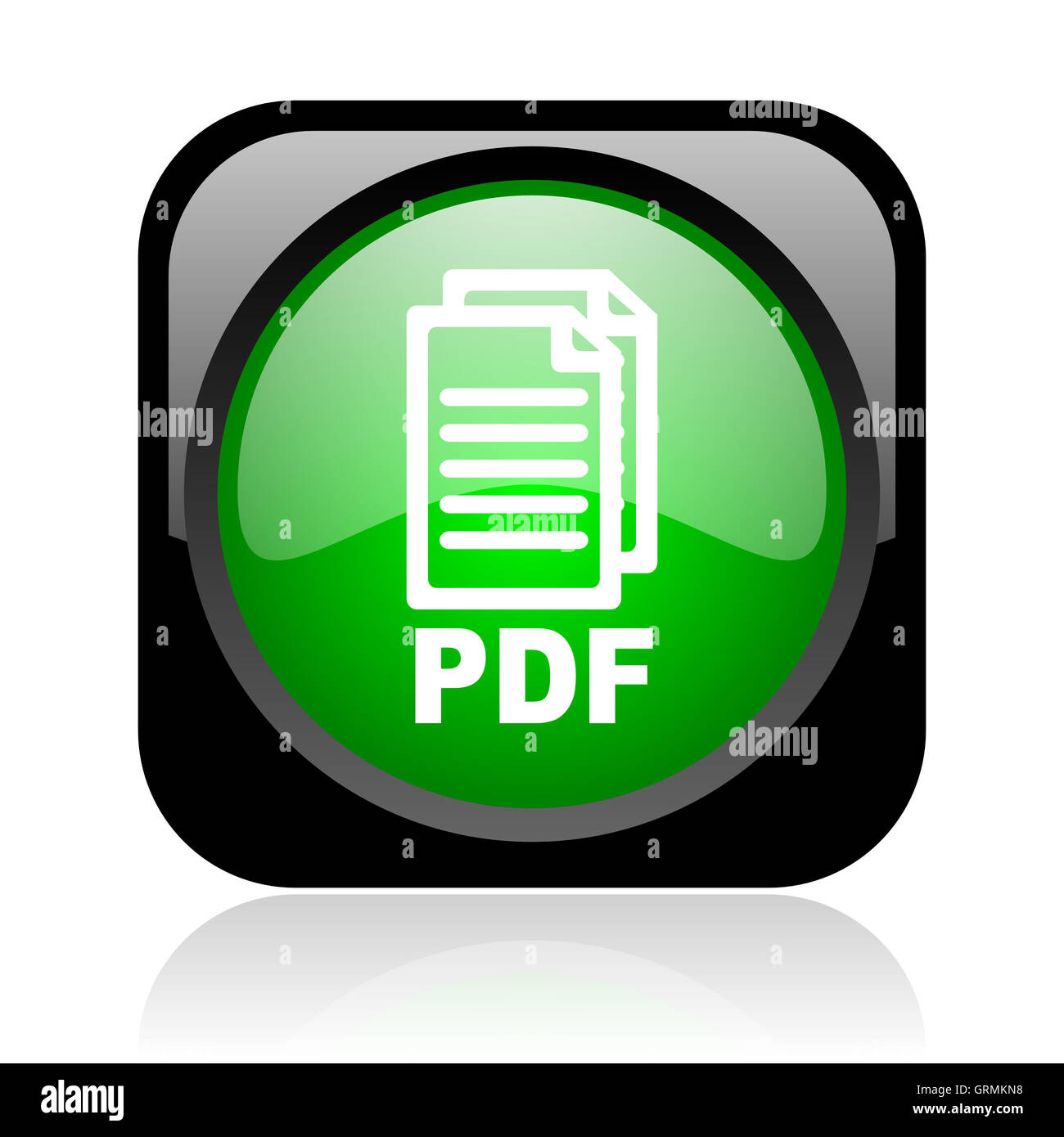 Black pdf icons hi-res stock photography and images - Alamy