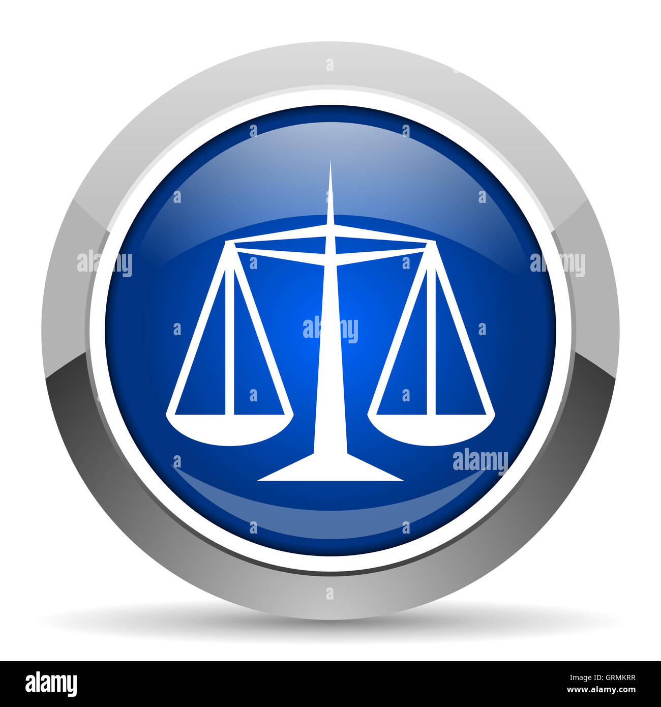 Justice law icon court hi-res stock photography and images - Alamy