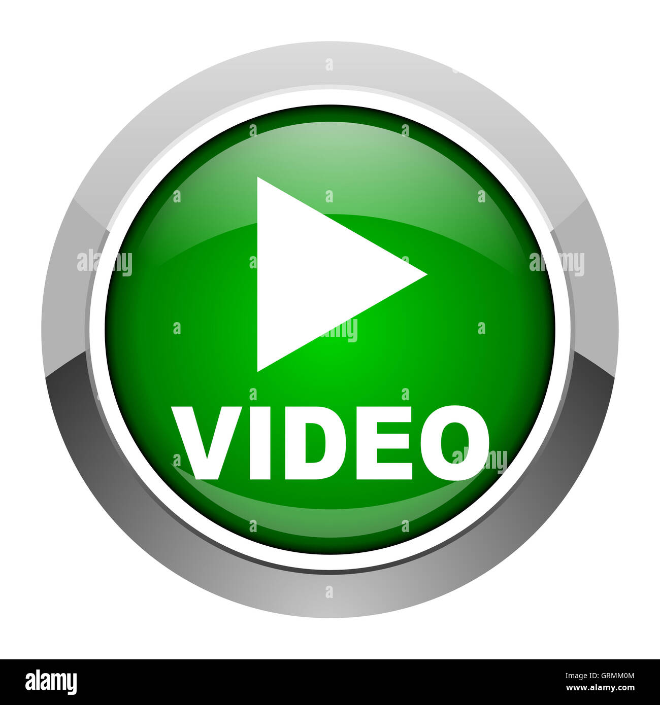 3d video icon hi-res stock photography and images - Alamy