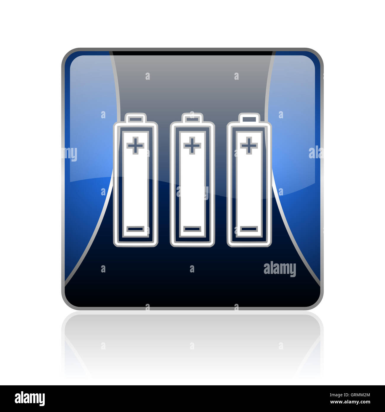 Blue batteries Cut Out Stock Images & Pictures - Alamy