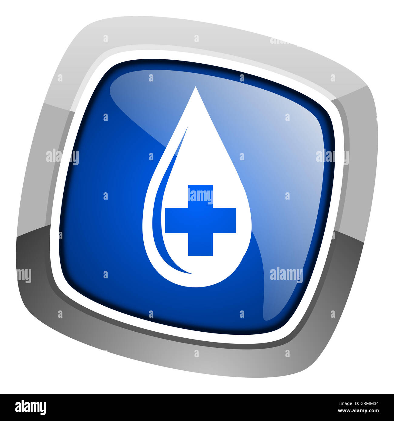 Blood icon hi-res stock photography and images - Alamy