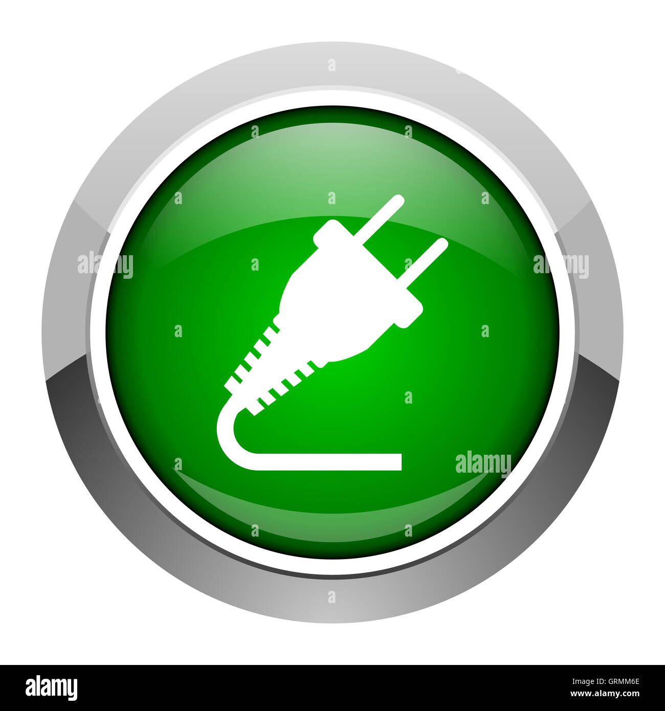 Plug connector icon Cut Out Stock Images & Pictures - Alamy
