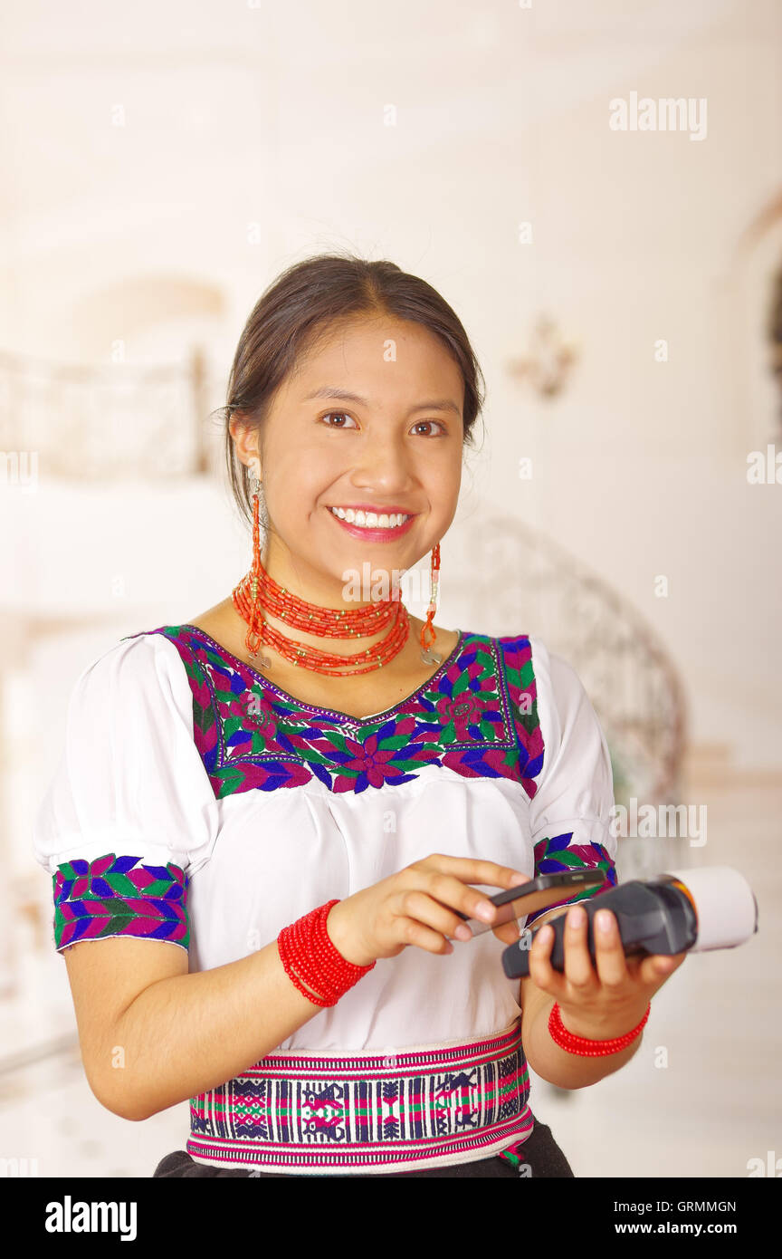 Native american employee hotel hi-res stock photography and images - Alamy