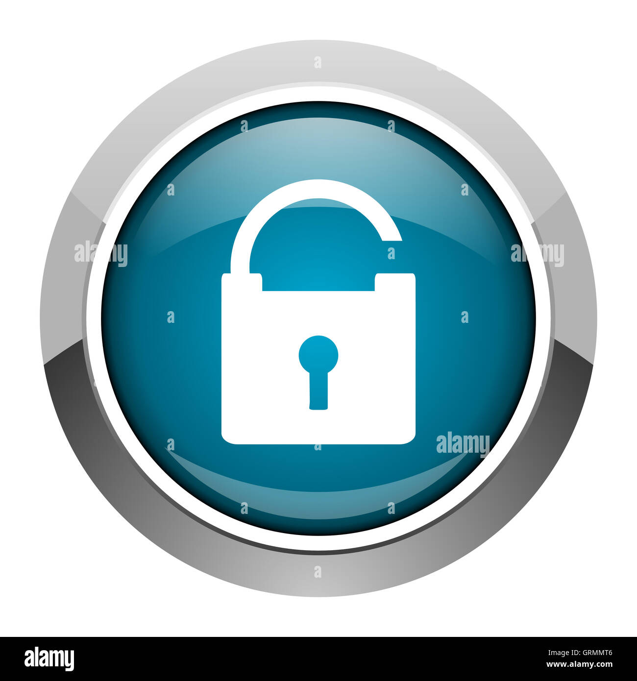 Phone padlock icon Cut Out Stock Images & Pictures - Alamy