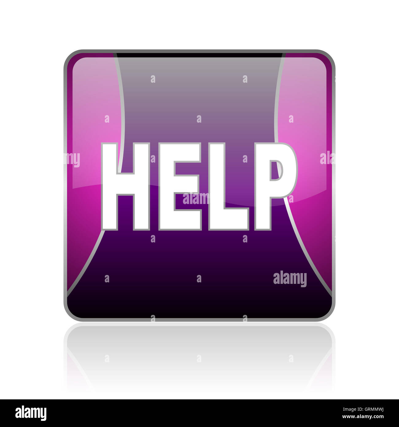 Help pink square web hi-res stock photography and images - Alamy