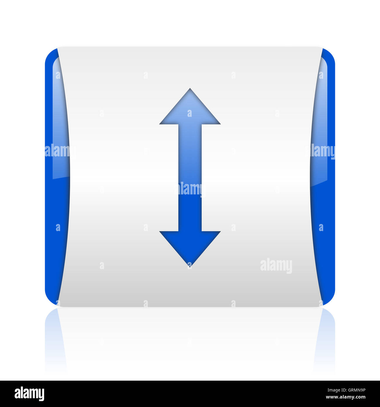 Arrows blue hi-res stock photography and images - Alamy