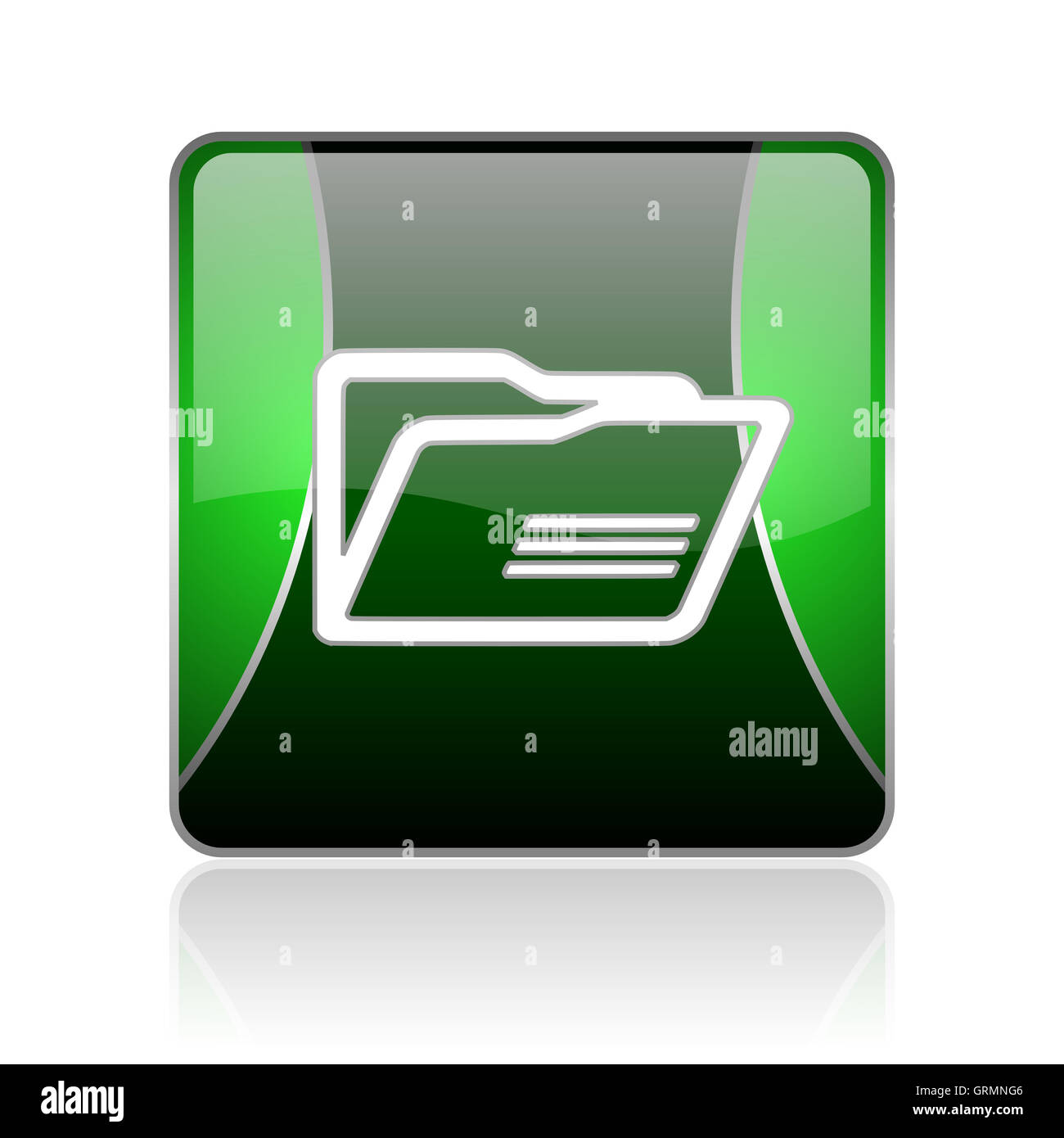 Document folder icon black hi-res stock photography and images - Alamy