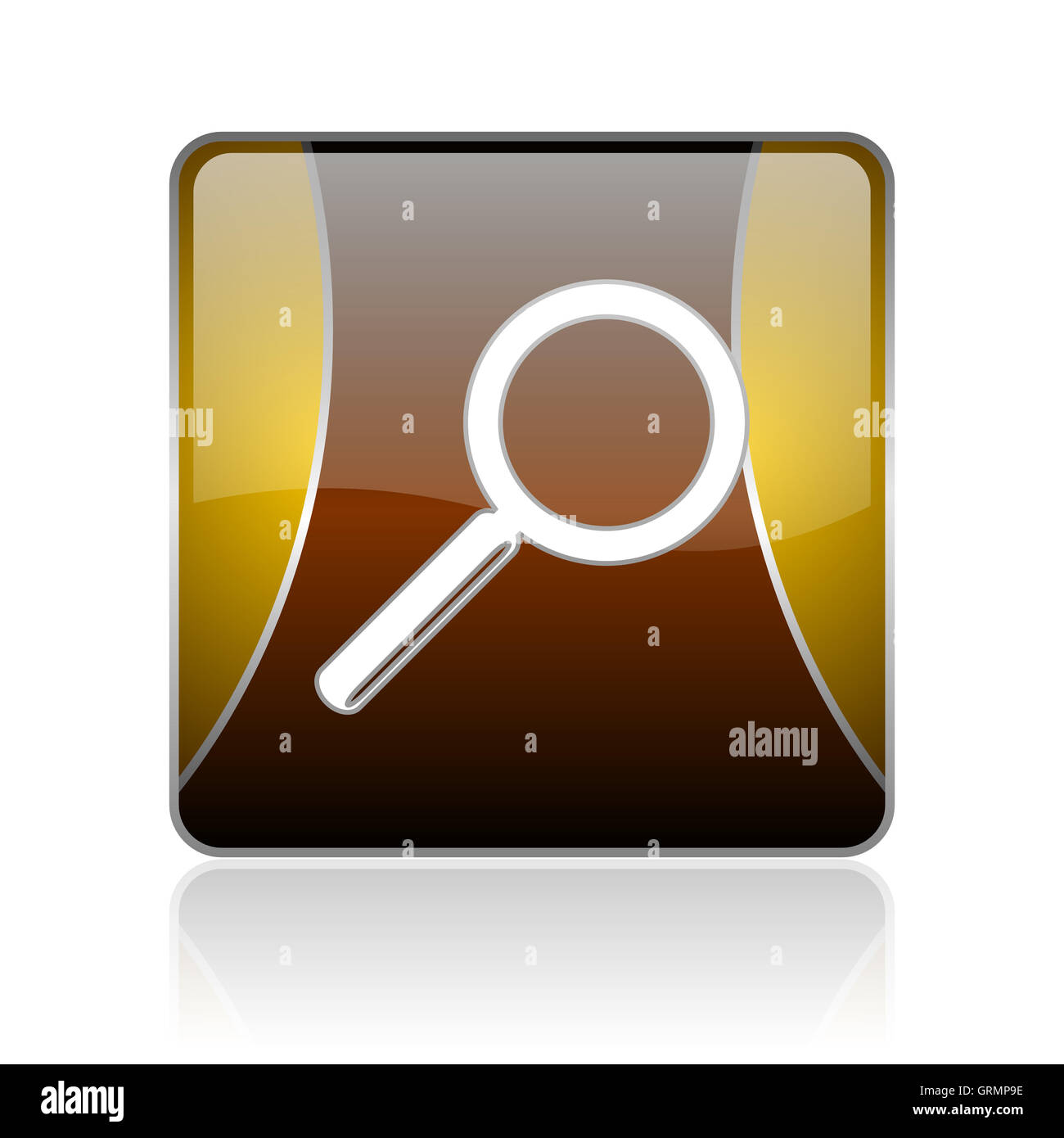 Gold search logo hi-res stock photography and images - Alamy