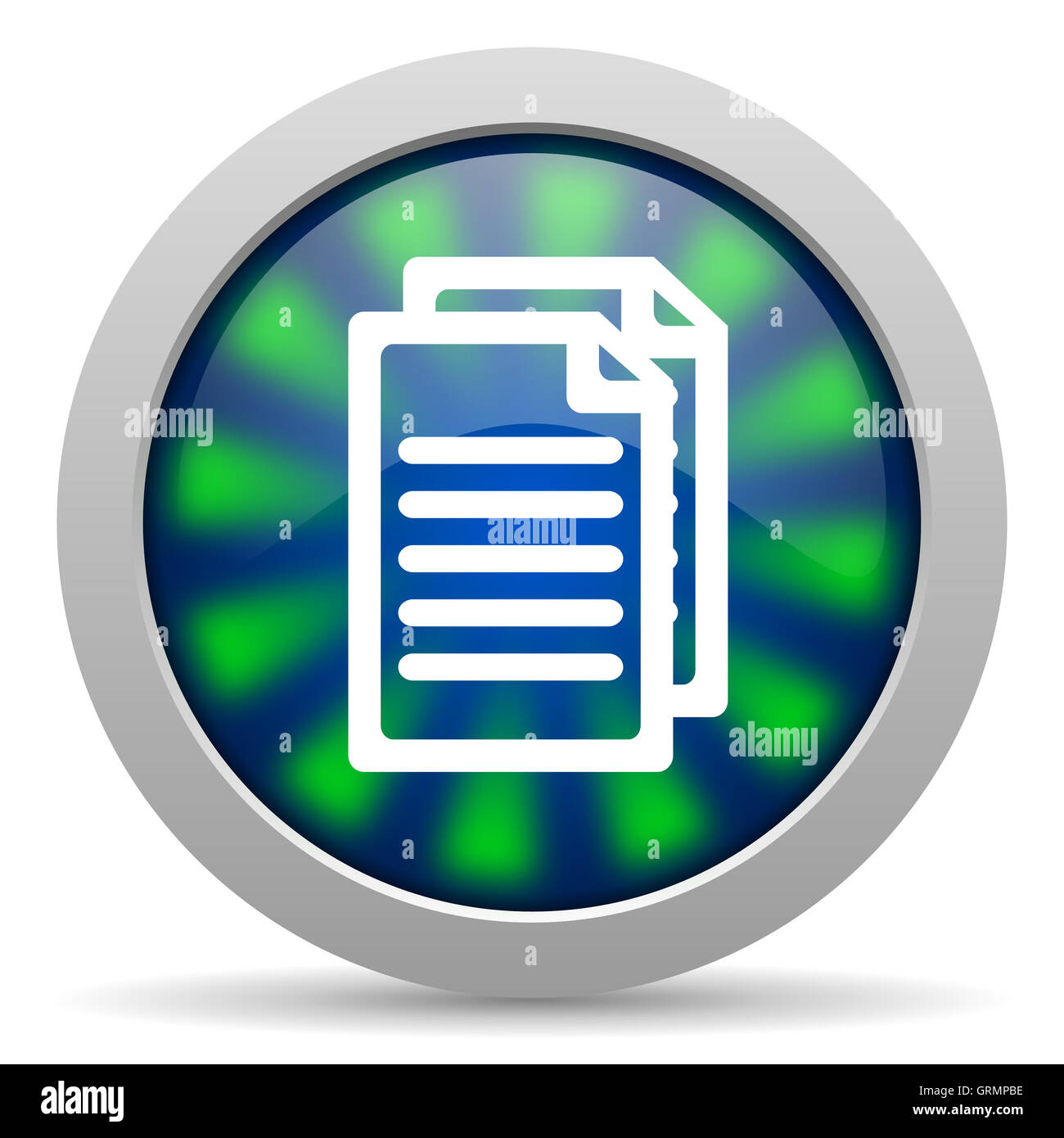 Document collection icon hi-res stock photography and images - Alamy