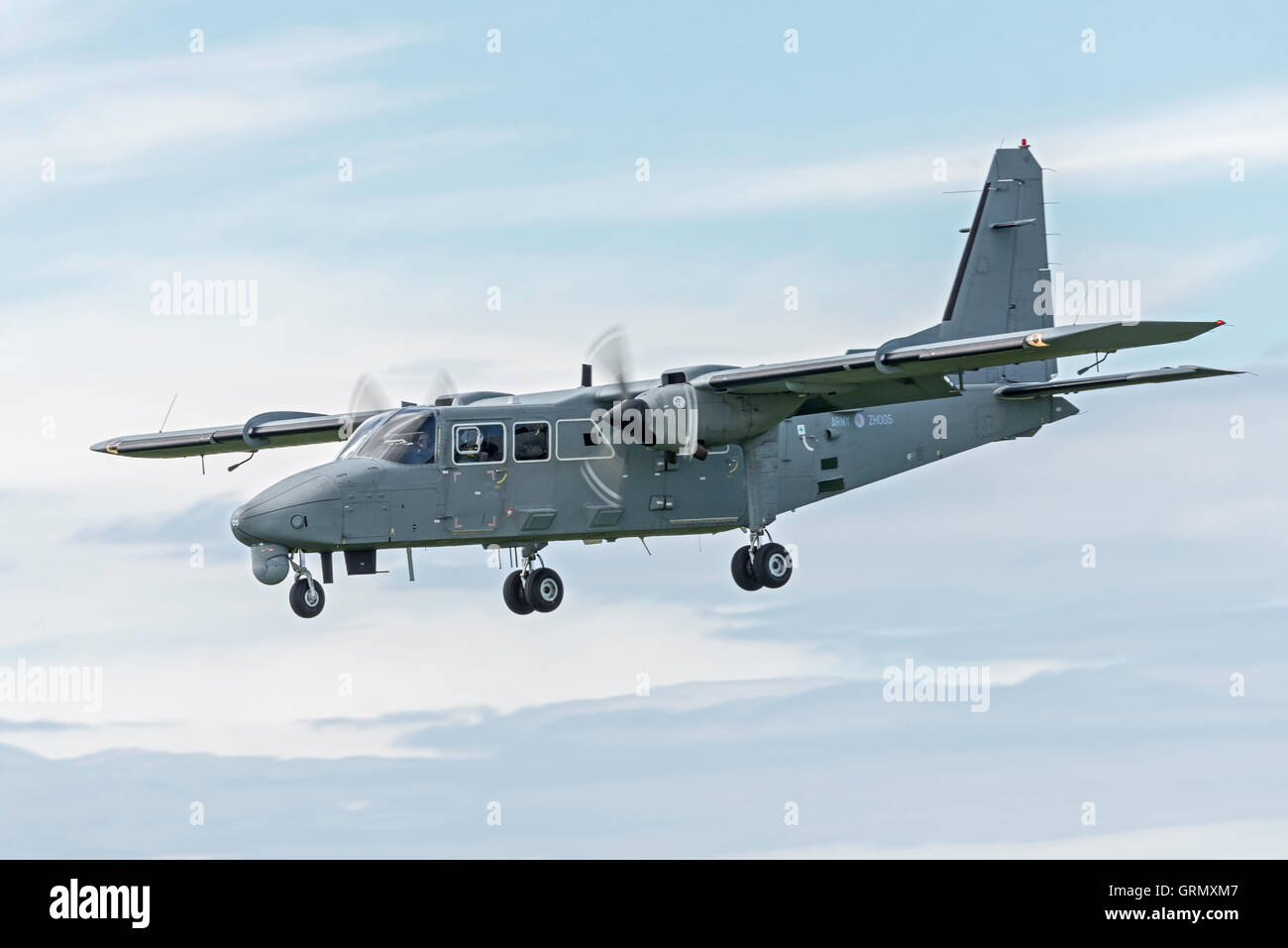 Army Air Corps Britten-Norman Defender Raf Valley Anglesey North Wales ...