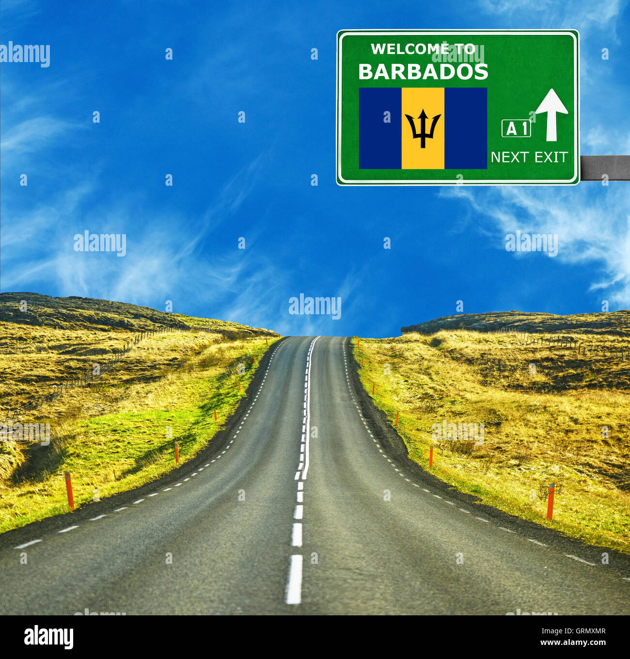 Barbados street sign hi-res stock photography and images - Alamy