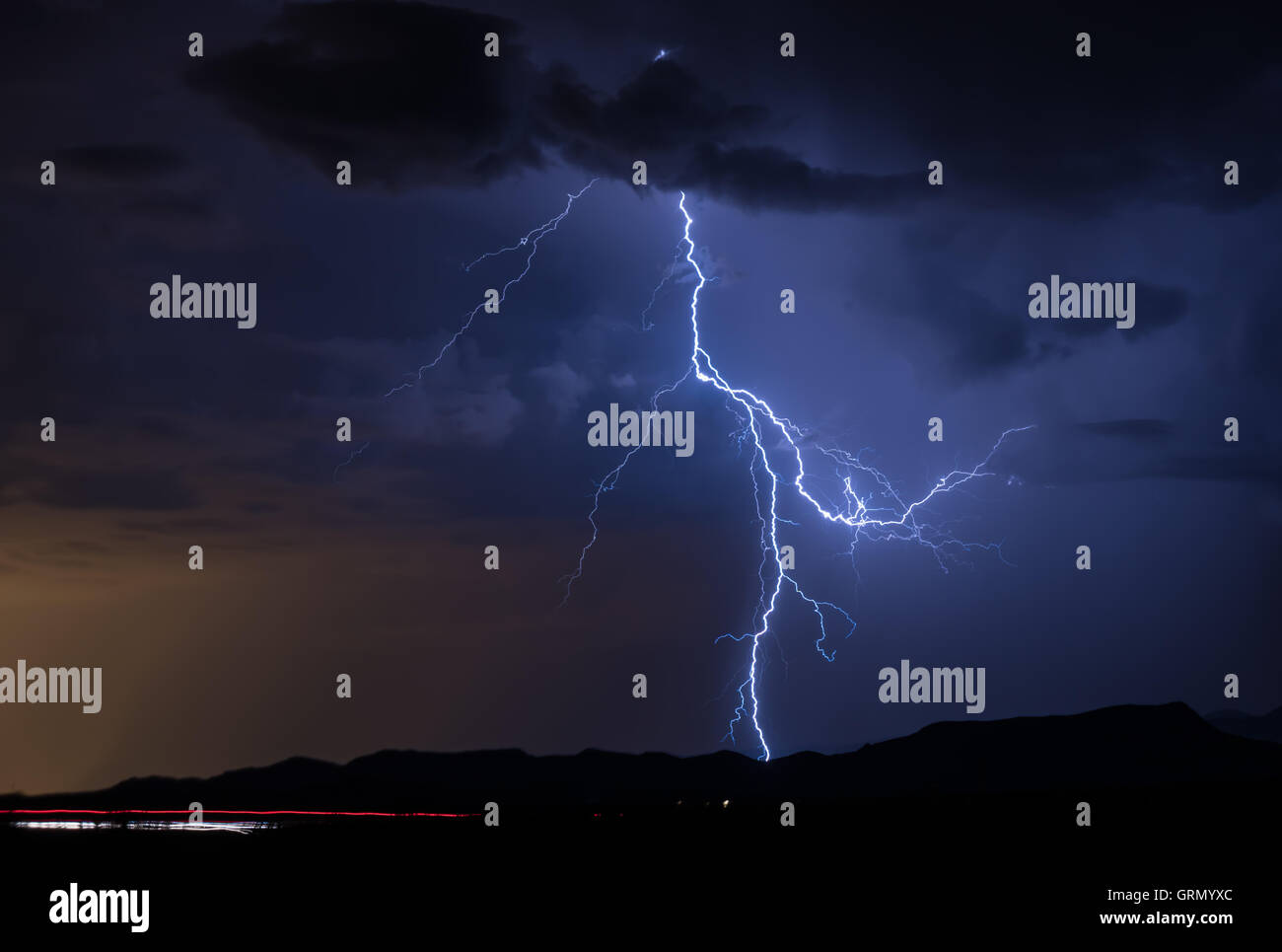 Tucson lightning hi-res stock photography and images - Alamy