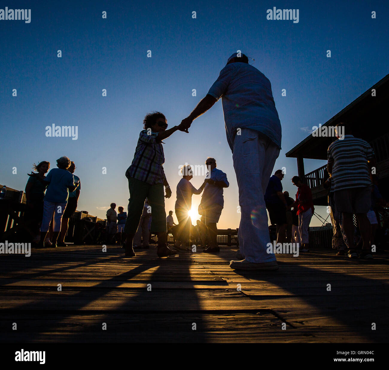 Shagging on the pier on Folly Beach Pier in Folly Beach, S.C. The Shag ...