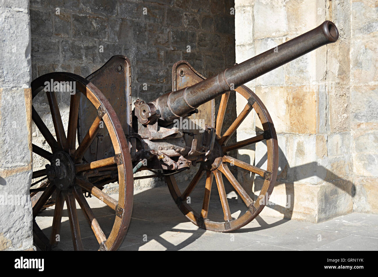 eighteenth century cannon Stock Photo - Alamy