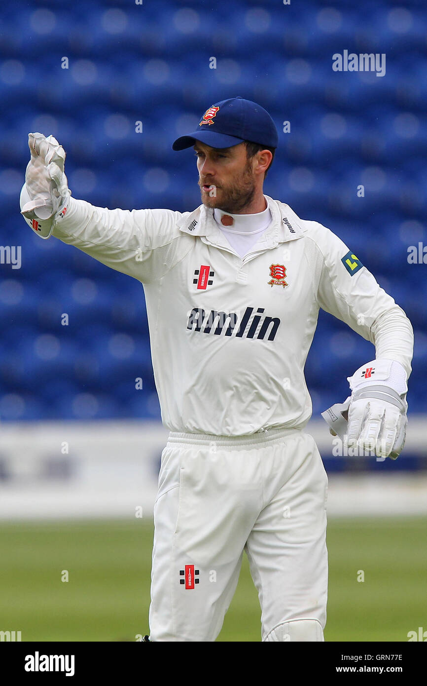 Essex captain James Foster - Glamorgan CCC vs Essex CCC - LV County ...