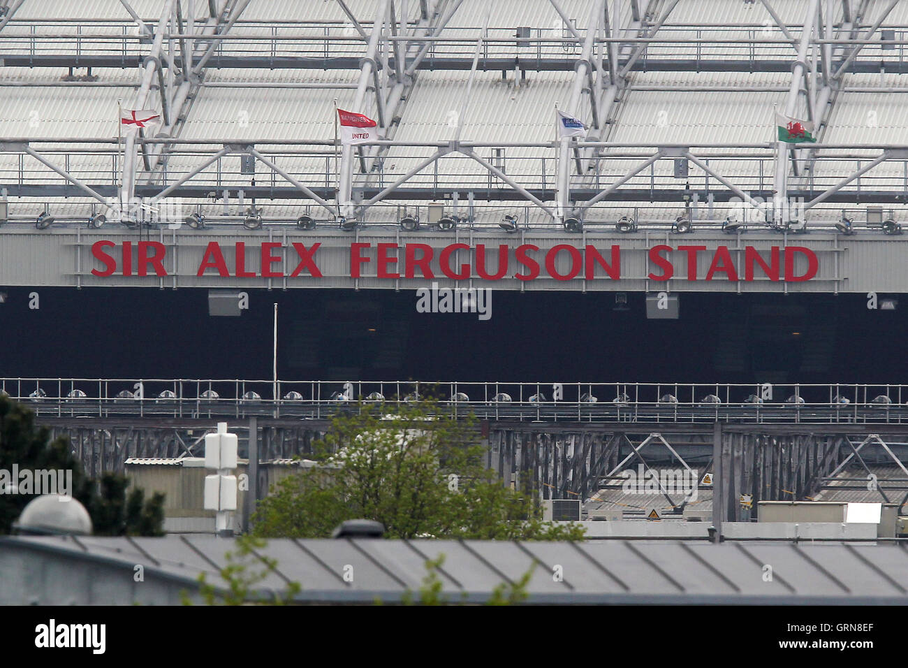 Sir alex ferguson stand hi-res stock photography and images - Alamy