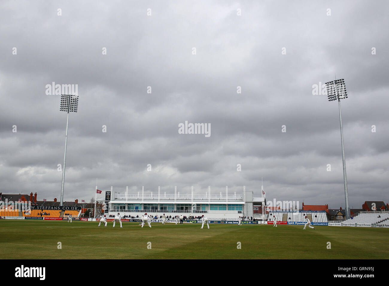 Northampton cricket pitch hi-res stock photography and images - Alamy