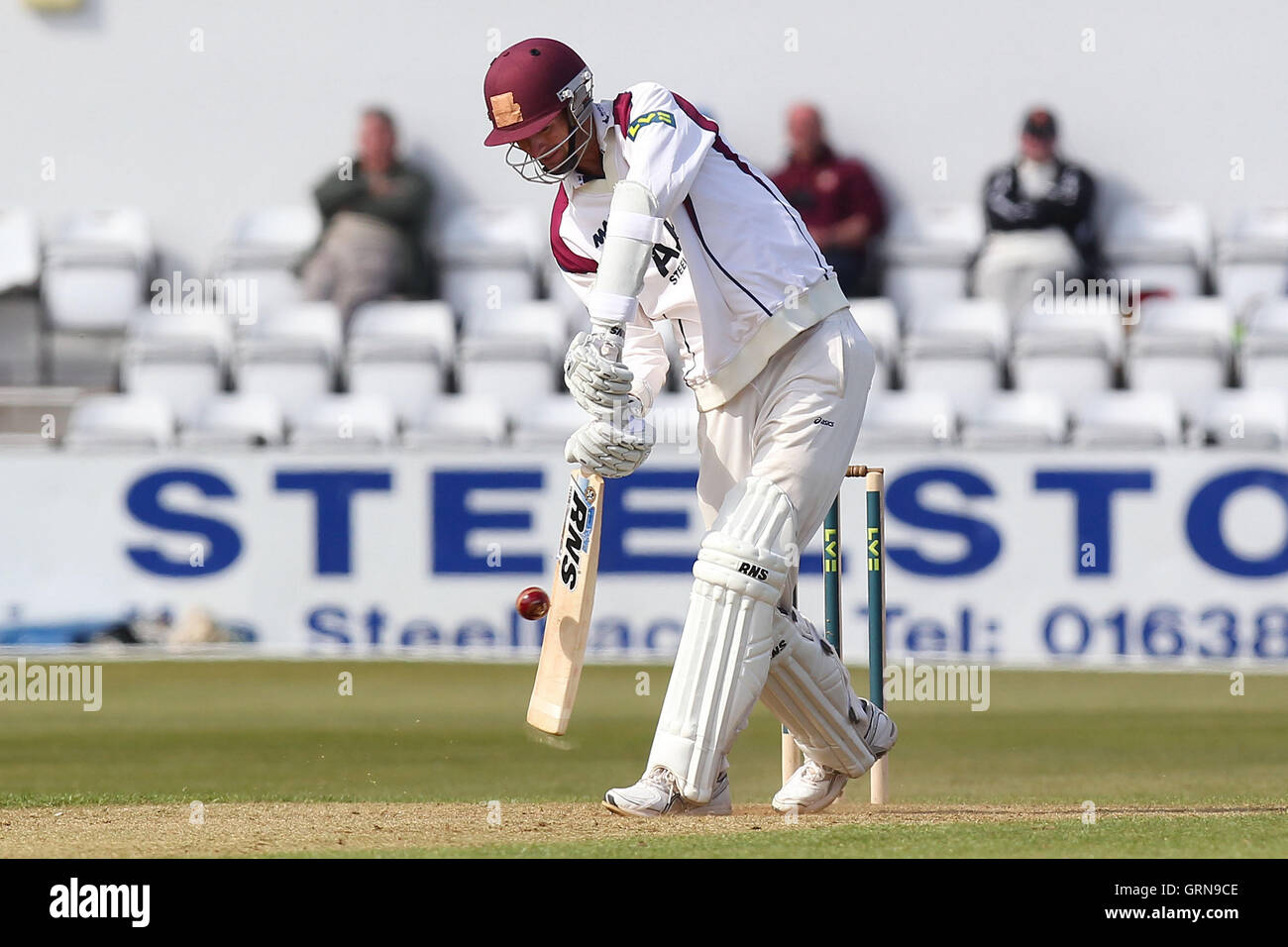 Trent Copeland in batting action for Northants - Northamptonshire CCC ...