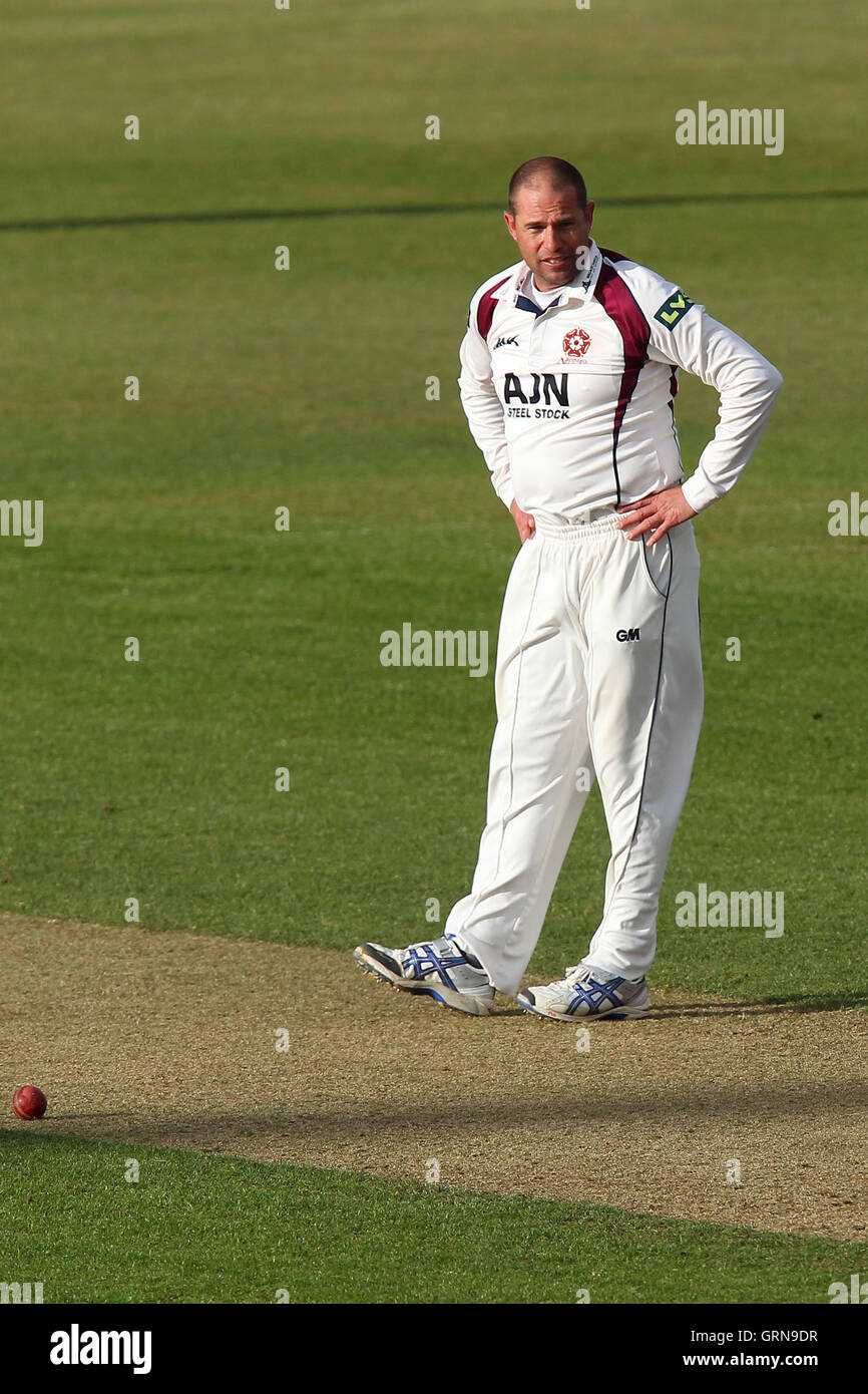 Andrew Hall of Northants - Northamptonshire CCC vs Essex CCC - LV ...