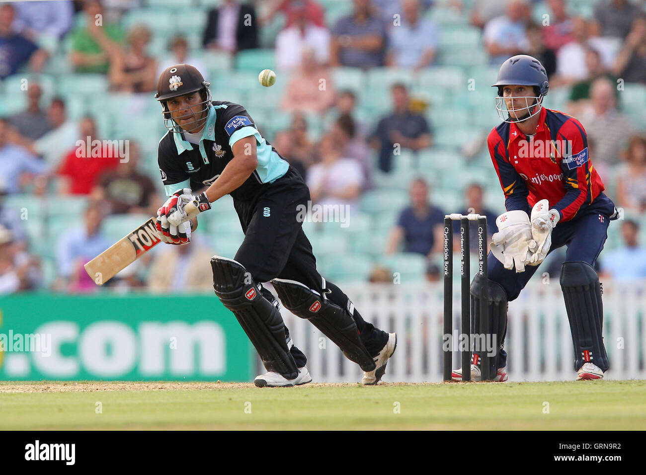 Sport cricket action vikram solanki hi-res stock photography and images ...