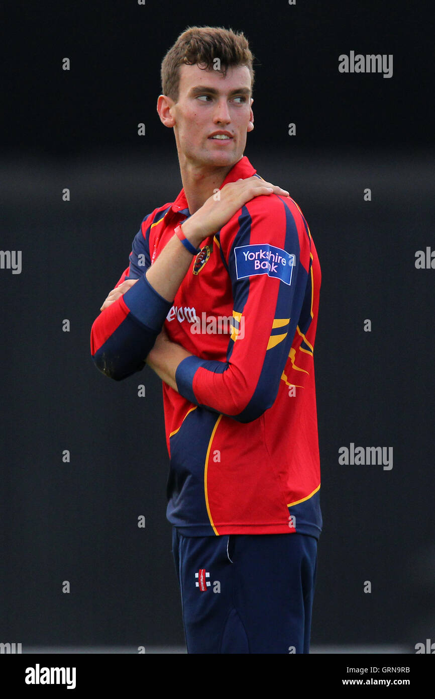 Reece Topley of Essex - Surrey Lions vs Essex Eagles - Yorkshire Bank ...