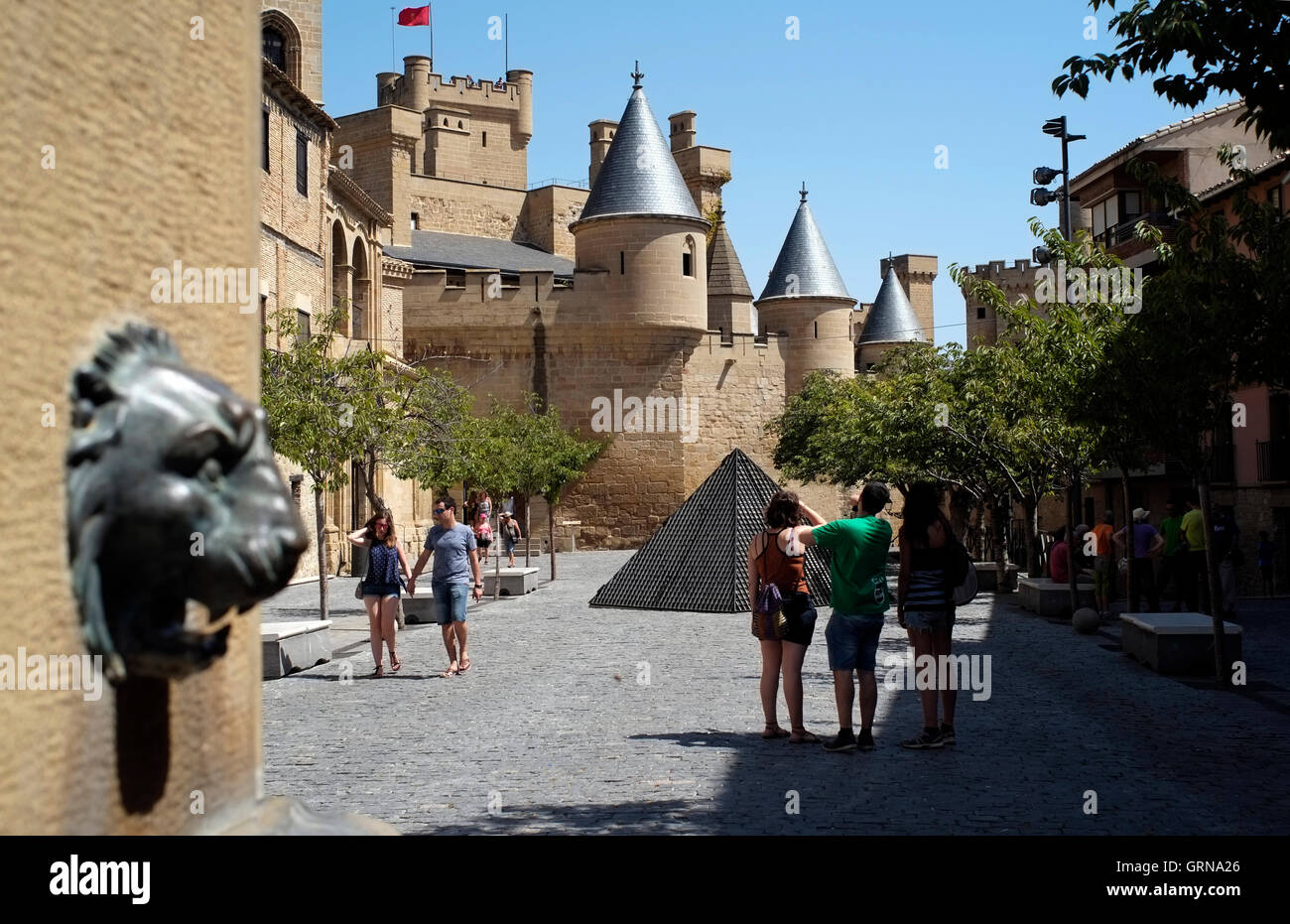 Olite castle hi-res stock photography and images - Alamy