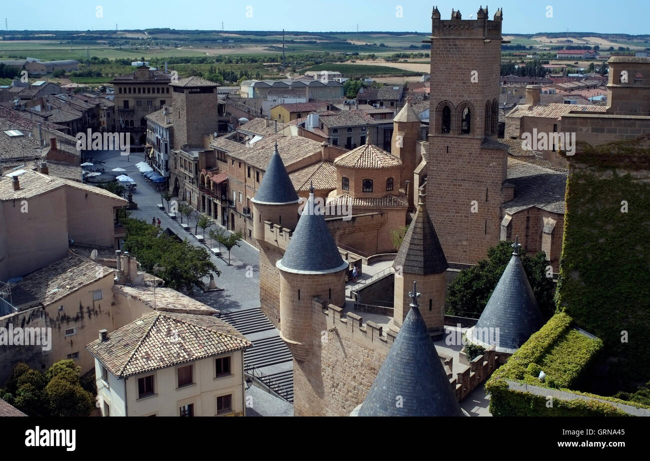 The Castle of Olite is seen in Olite, Spain August 27, 2016. Copyright ...