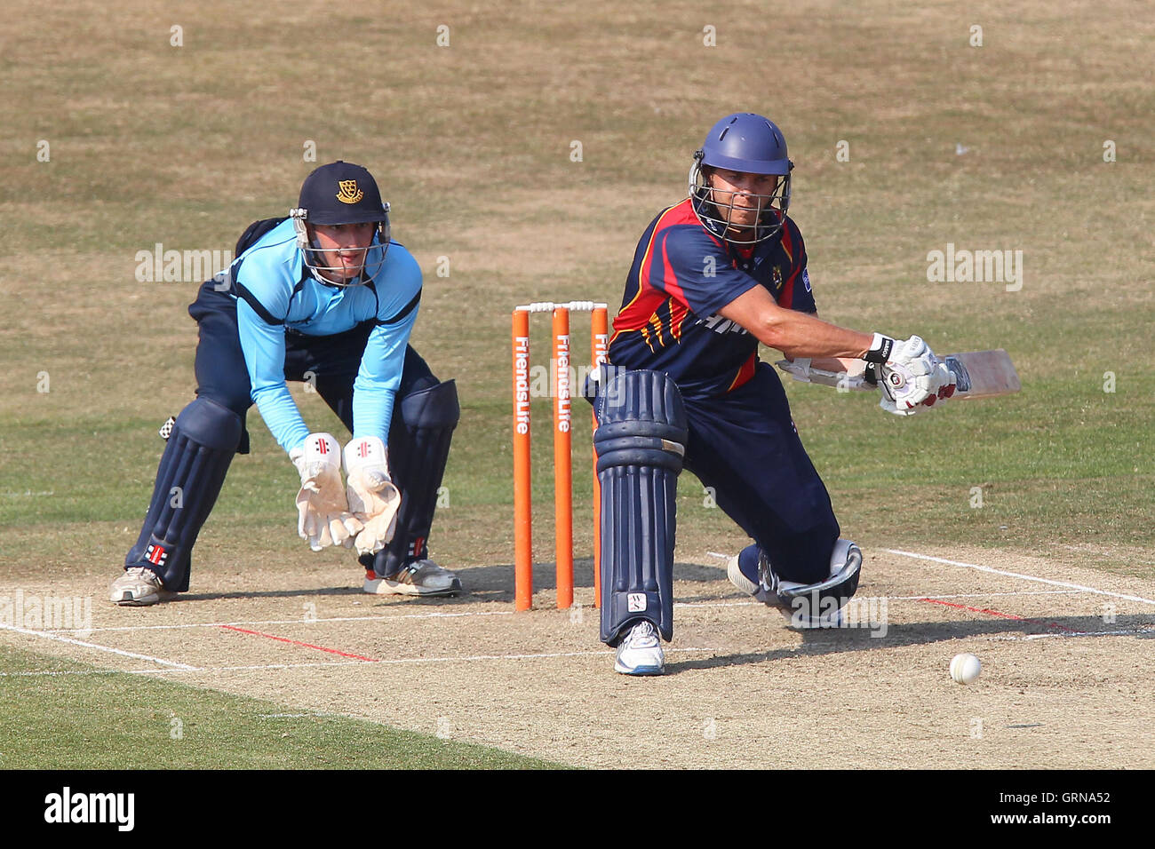 Greg Smith plays the reverse sweep for four runs as Callum Jackson ...