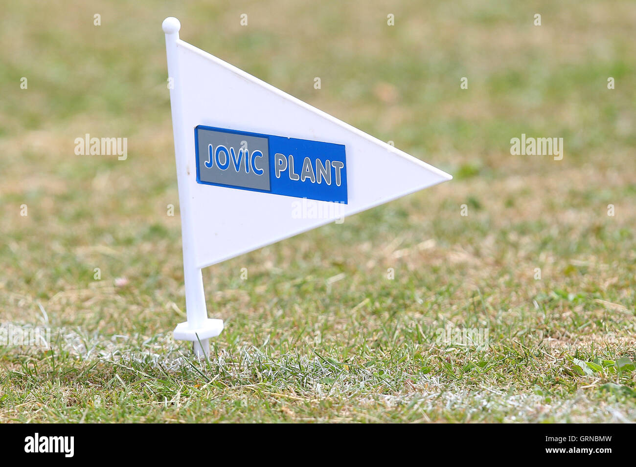 Boundary marker flag - Havering-atte-Bower CC 3rd XI (fielding) vs ...