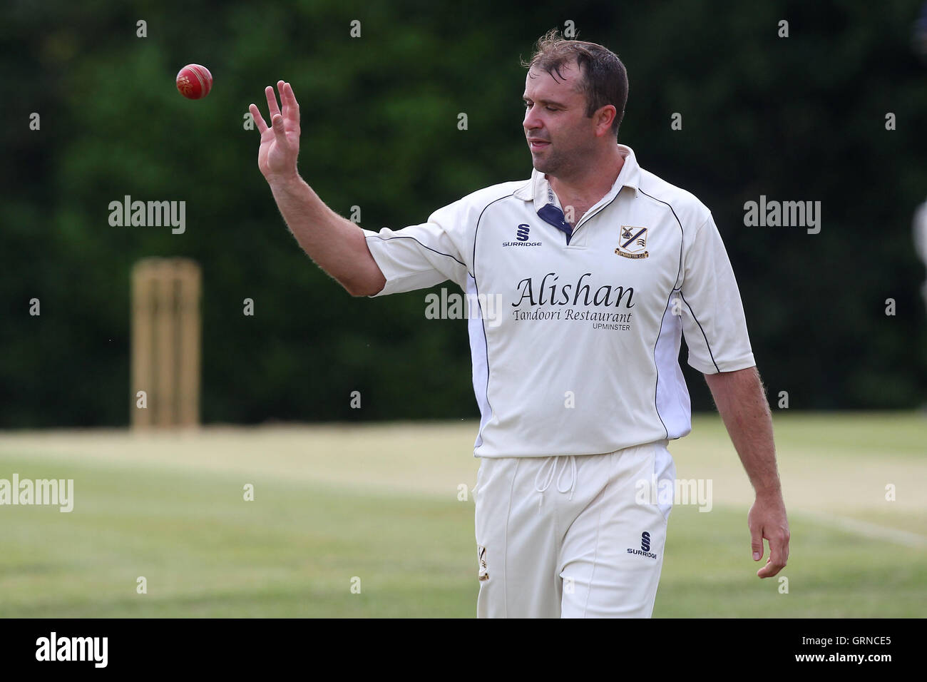John Curtis of Upminster - Shenfield CC vs Upminster CC - Essex Cricket ...