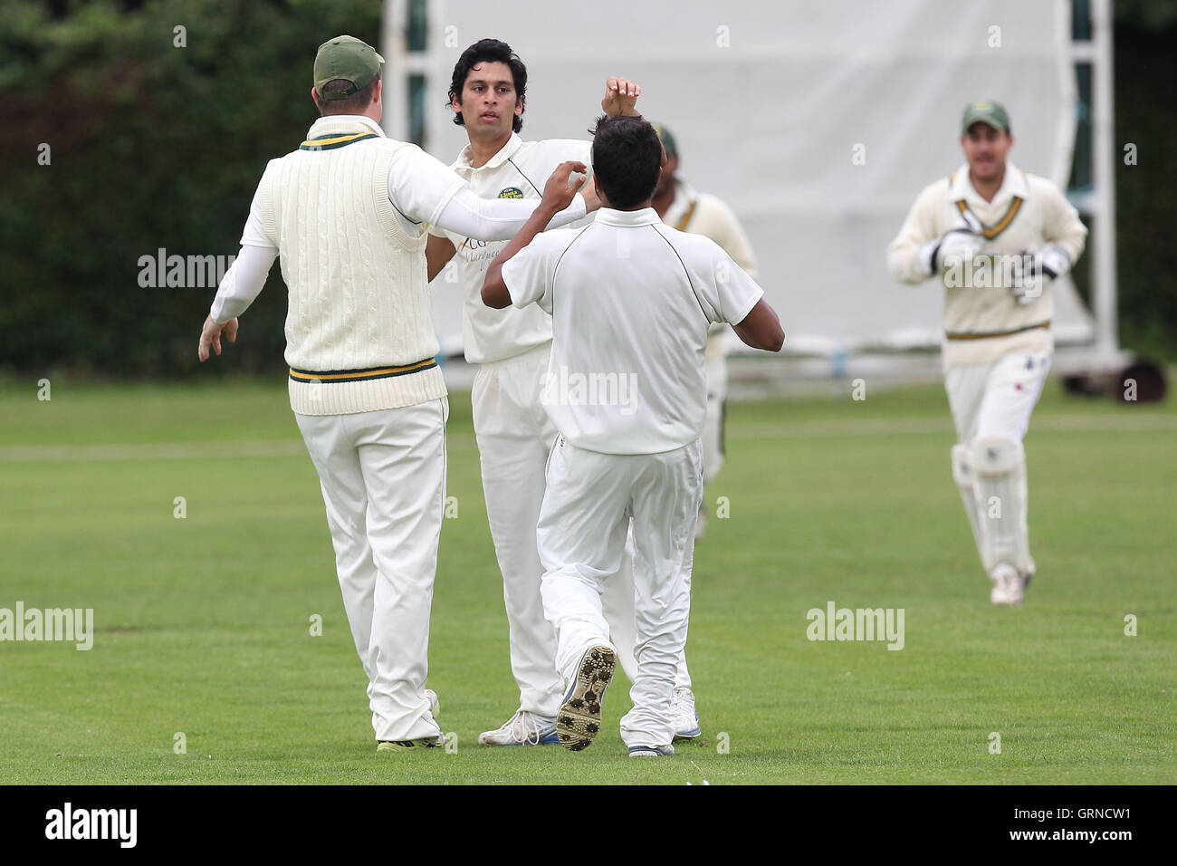 Harold Wood claim the first Upminster wicket - Upminster CC (batting ...