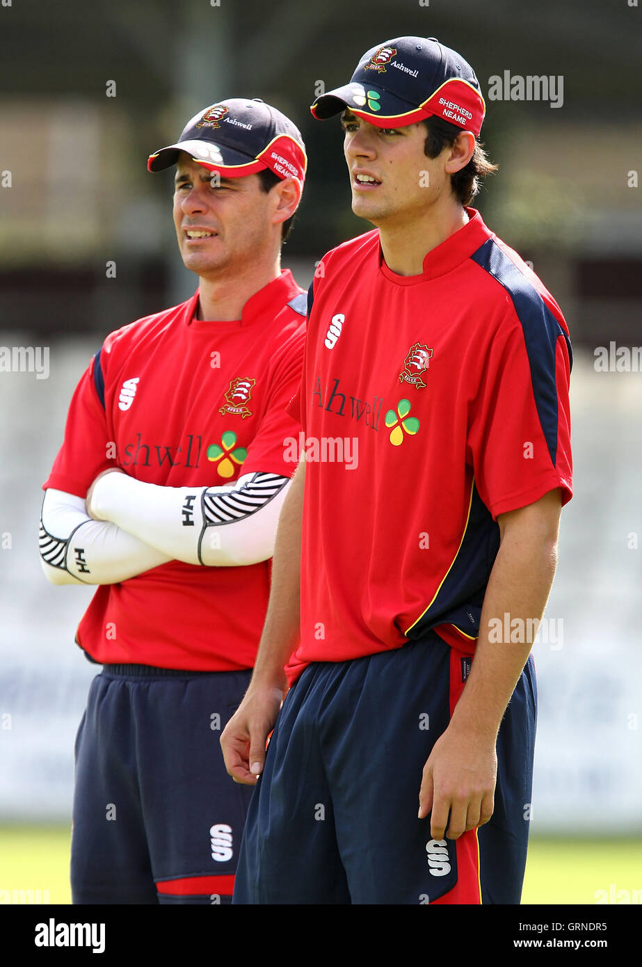 Sport cricket action jason gallian hi-res stock photography and images ...