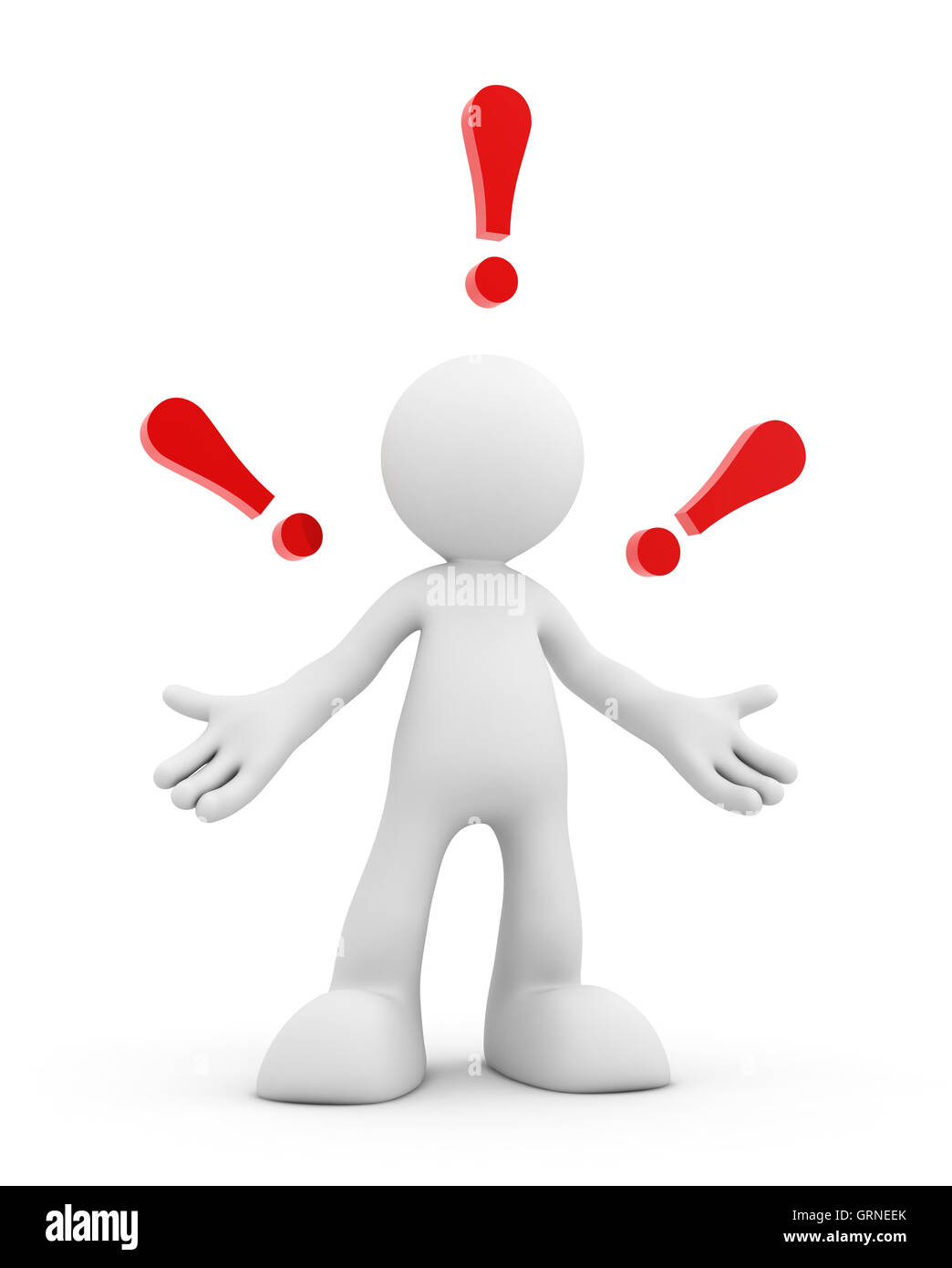 Face exclamation mark hi-res stock photography and images - Alamy