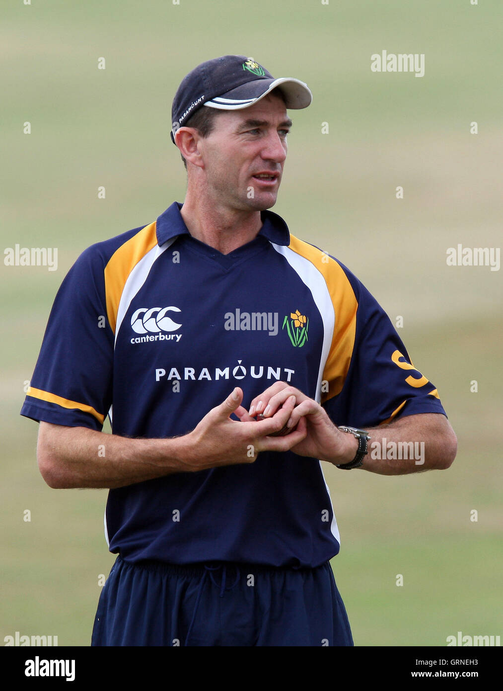 Glamorgan bowling coach Steve Watkin - Essex CCC vs Glamorgan CCC - LV ...
