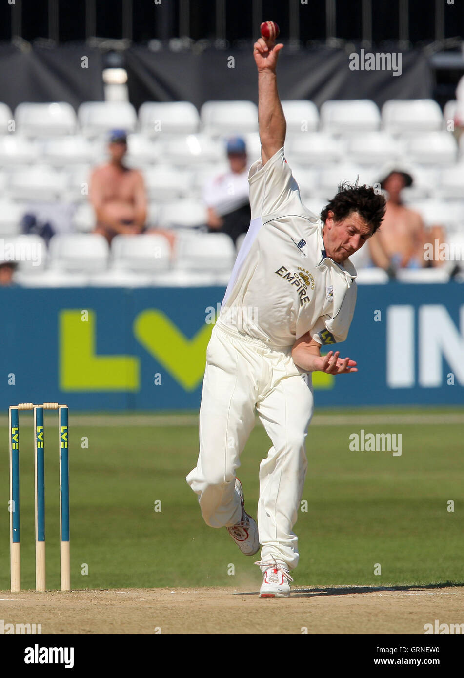 Jon Lewis of Gloucestershire - Essex CCC vs Gloucestershire CCC - LV ...