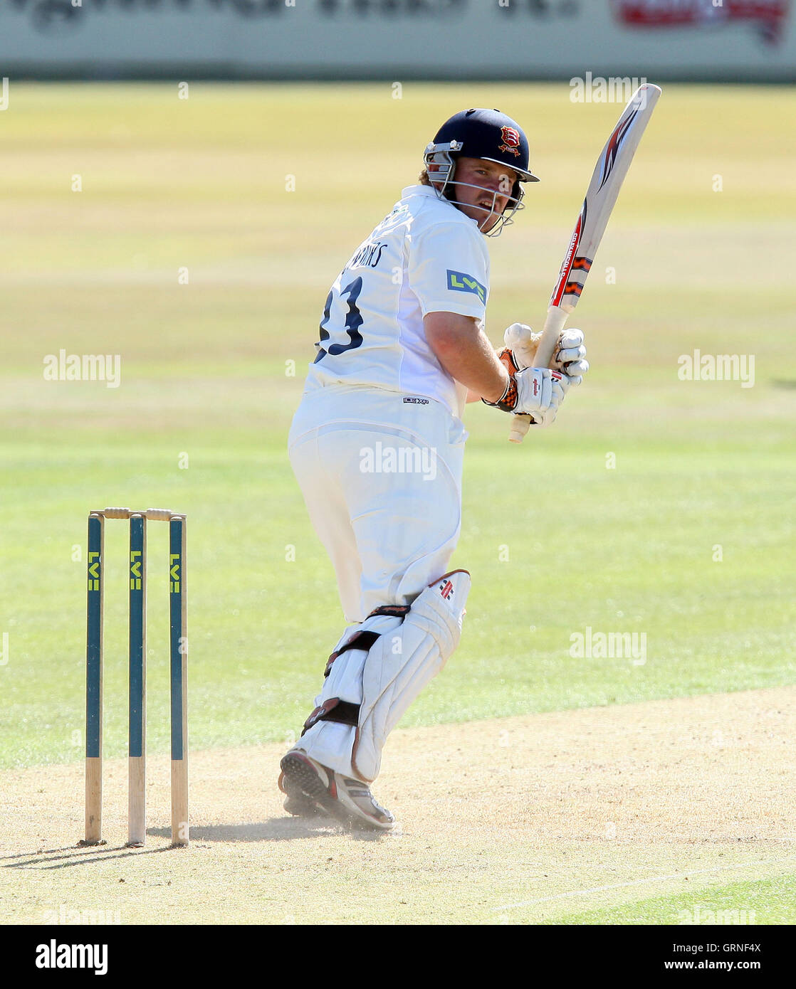 Leicestershire cricket player john maunders hi-res stock photography ...