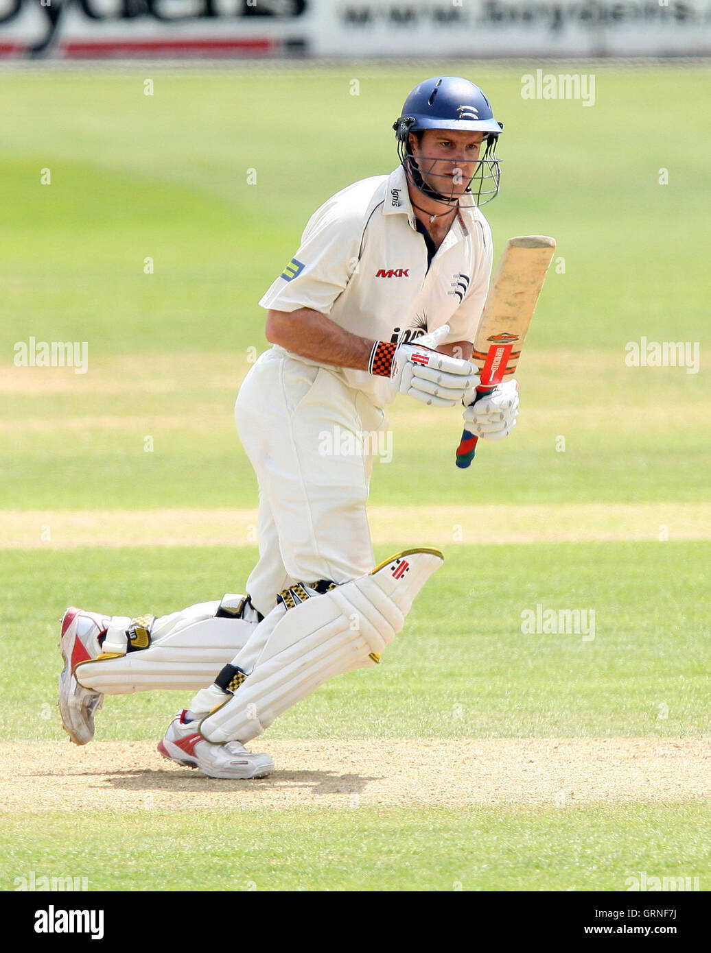 Cricket Action Andrew Strauss High Resolution Stock Photography and ...
