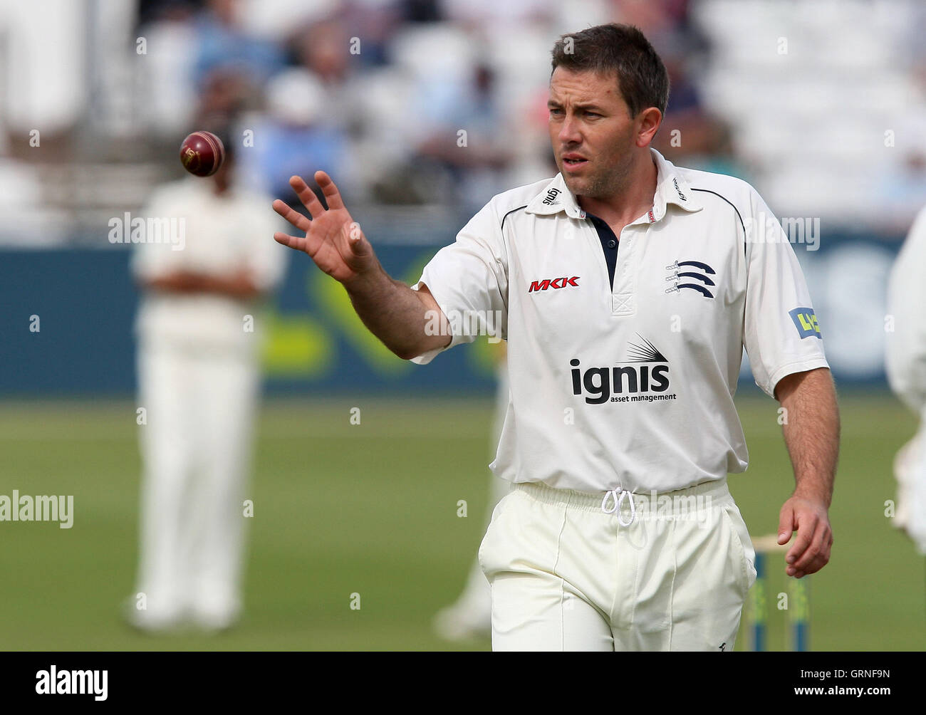 Chris Silverwood of Middlesex - Essex CCC vs Middlesex CCC- LV County ...