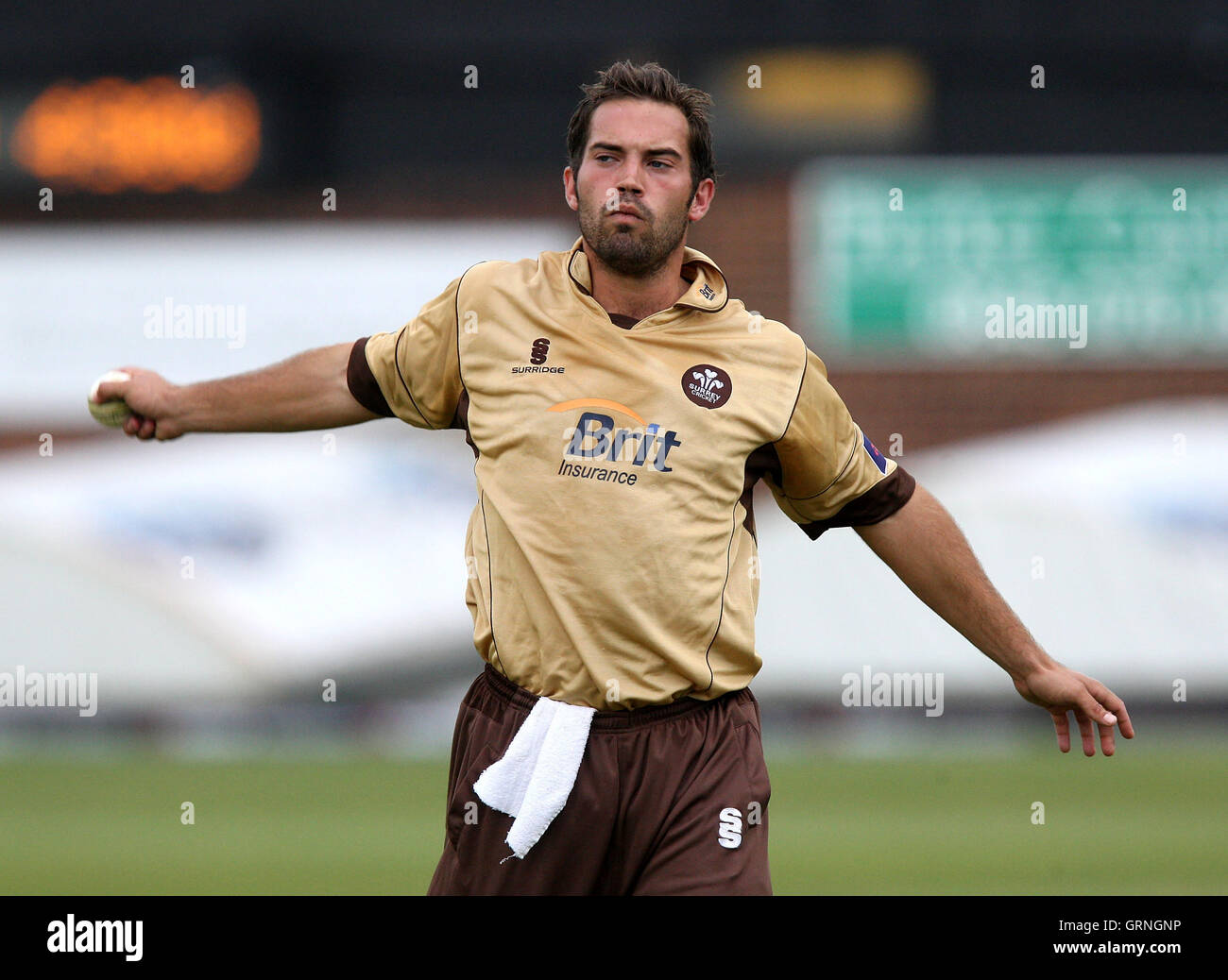 James Benning of Surrey - NatWest Pro 40 Cricket at Ford County Ground ...
