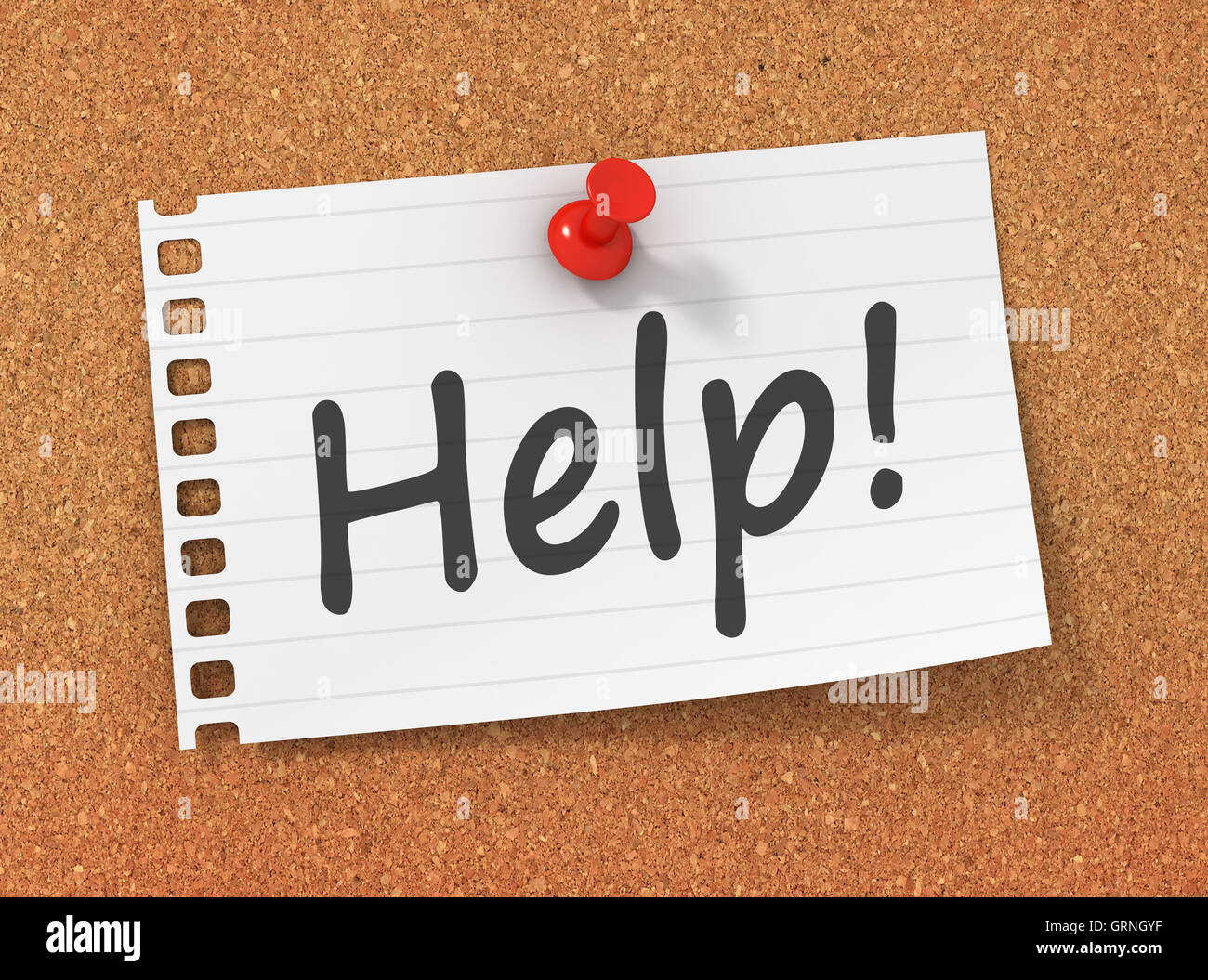 help concept illustration Stock Photo - Alamy