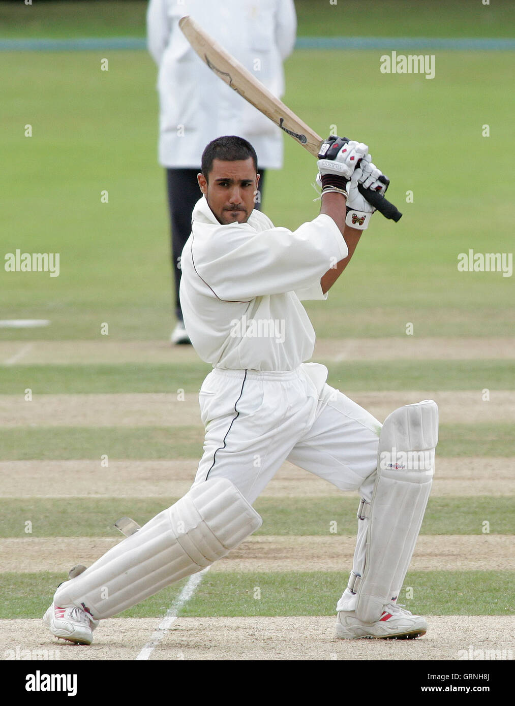 Ravinder (Ravi) Bopara in action against Finchley CC in the Evening ...