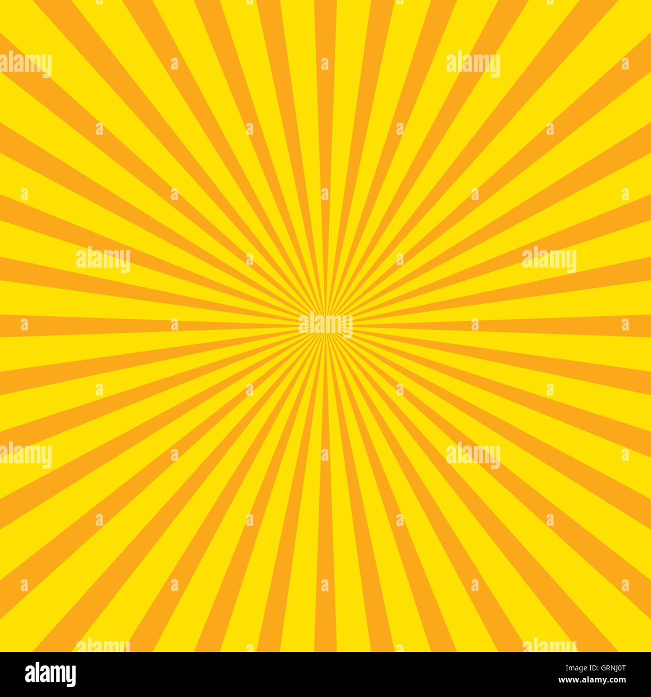 Bright starburst (sunburst) background with regular radiating lines ...