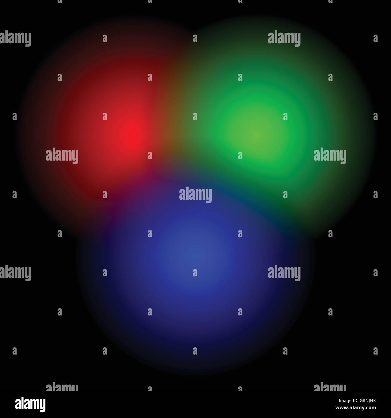 Transparent RGB circles blended - RGB color space Stock Vector Image ...