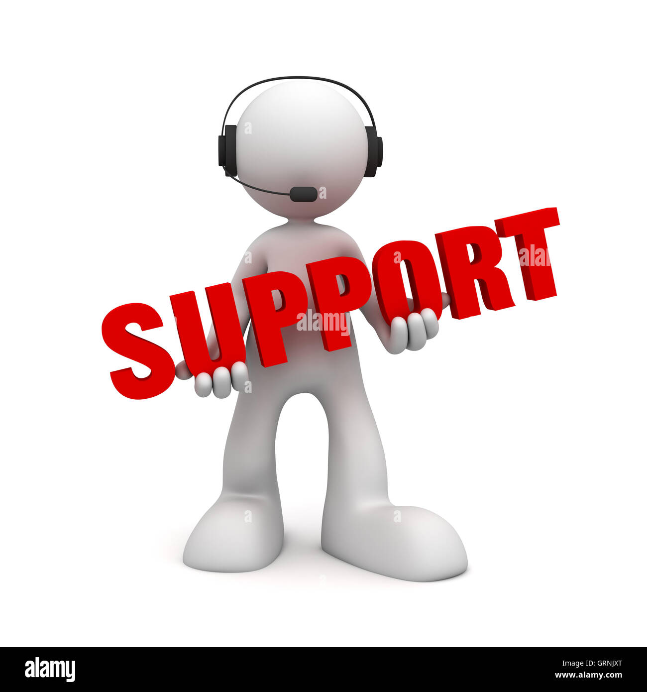 support concept illustration Stock Photo - Alamy