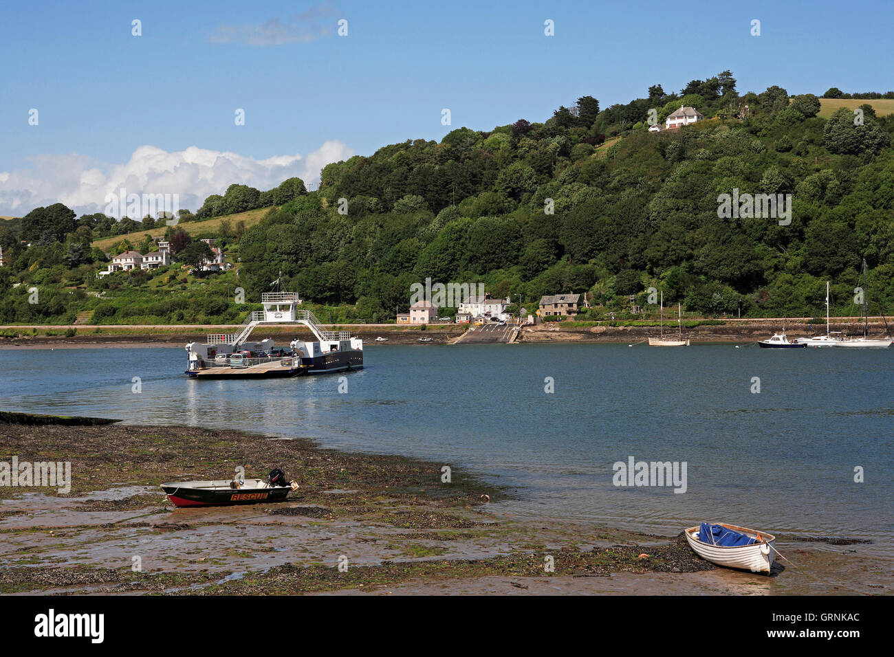 Higher Ferry, Dartmouth & River Dart, Devon Stock Photo - Alamy